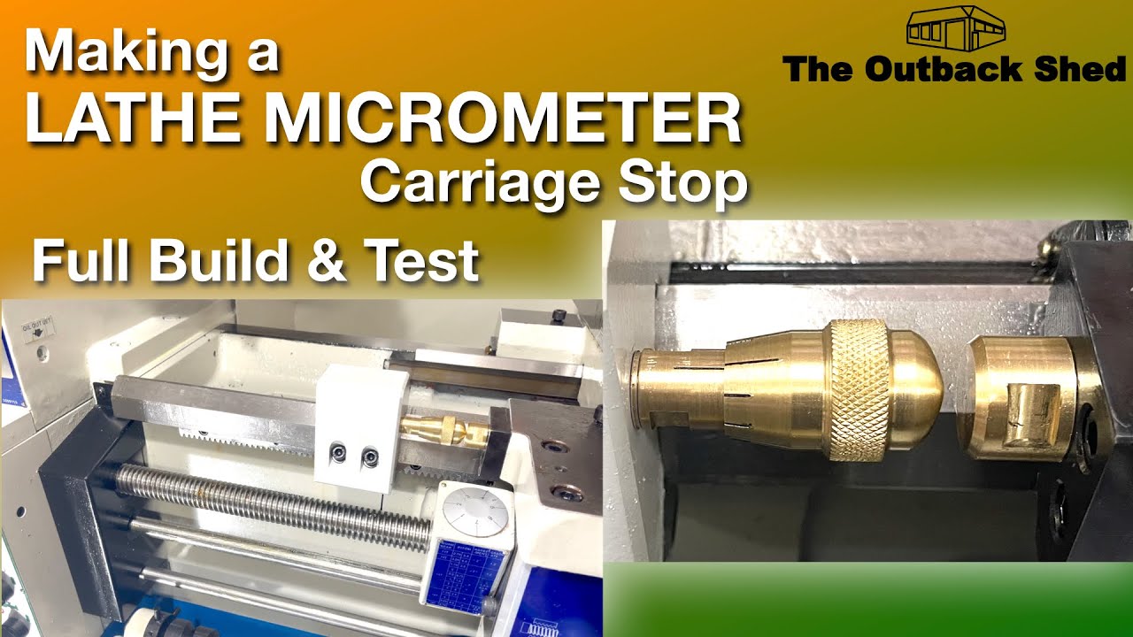 Making the Ultimate Lathe Carriage Stop | Shop Made Tools #hfcreators ...