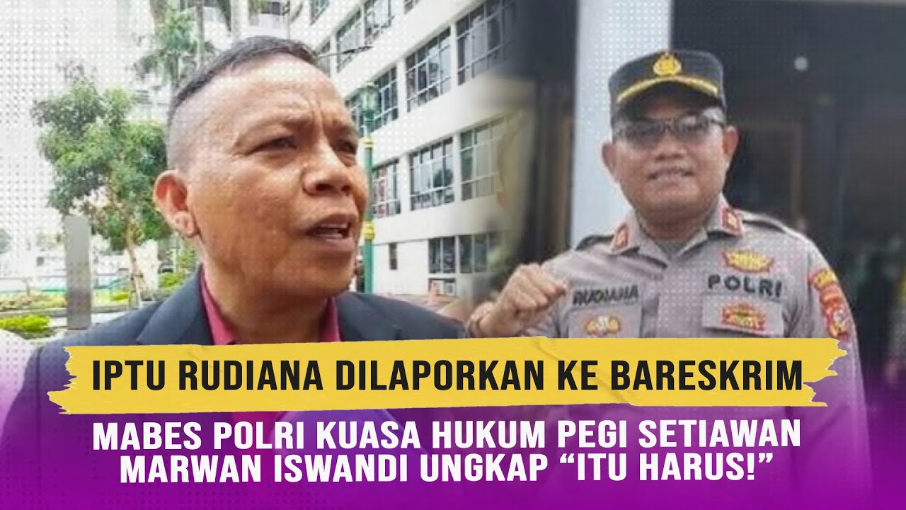 Iptu Rudiana Dilaporkan Ke Bareskrim Polri Kuasa Hukum Pegi Setiawan ...