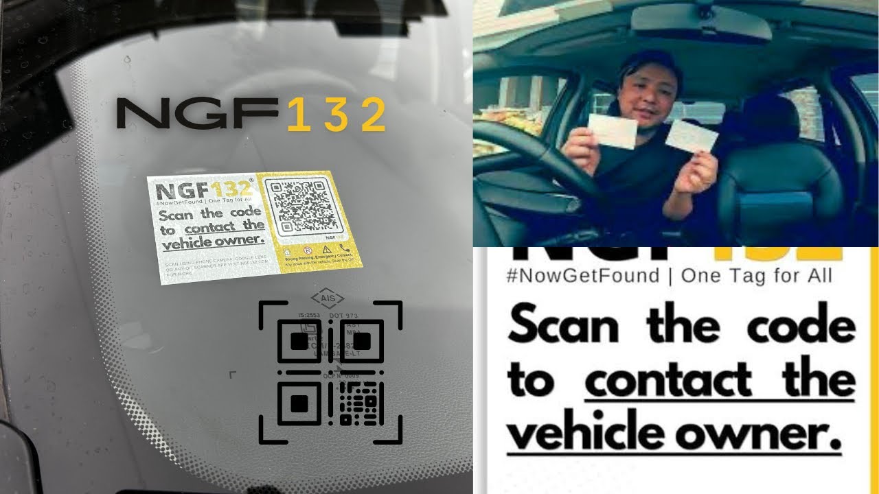 NGF132 Car Parking Sticker || Review & Demo || - YouTube