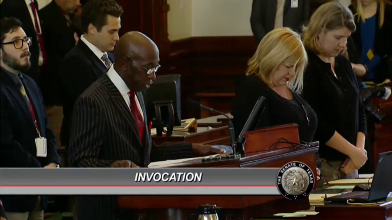 Senate Invocation - Rev. Stephen Johnson - March 15, 2017 - YouTube