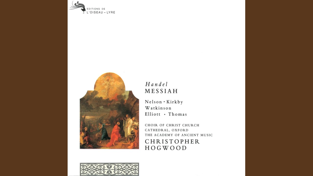 Handel: Messiah / Part 1: "And The Glory Of The Lord" - YouTube
