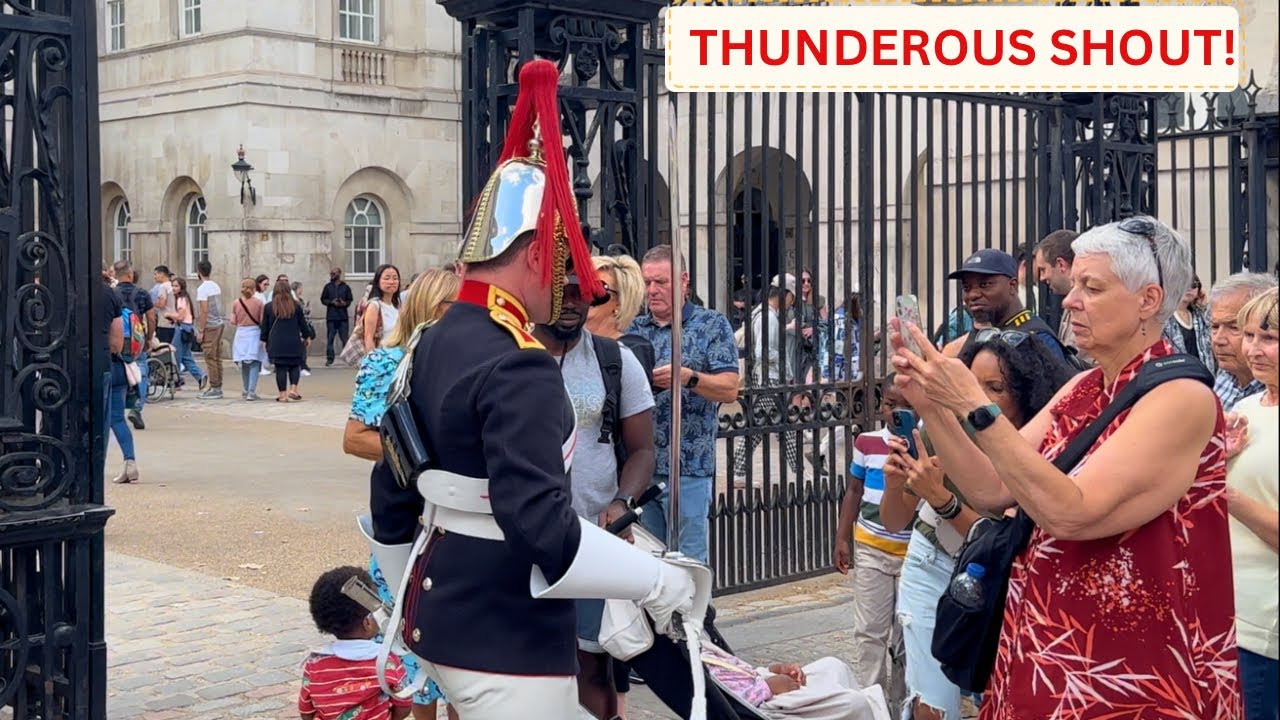 THUNDEROUS SHOUT BY THE KING’S GUARD! - YouTube