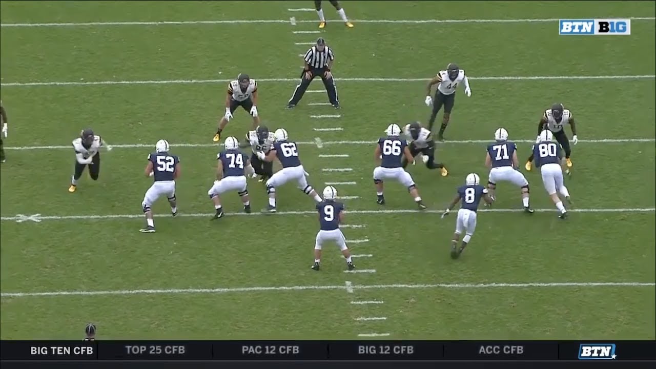Penn State Offensive Line Vs. Appalachian State 2018 - YouTube