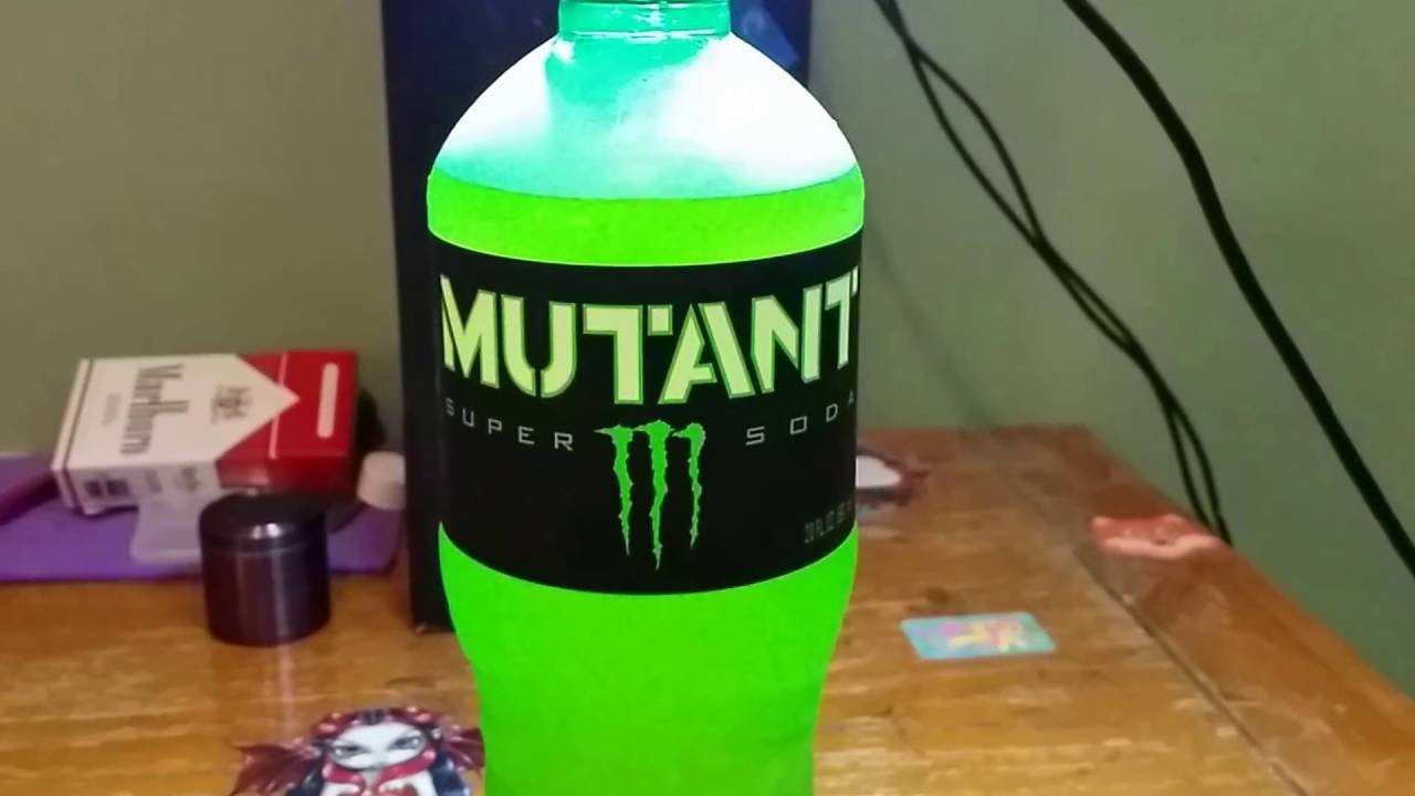 Monster MUTANT "Super Soda" First Time Taste Trying - YouTube