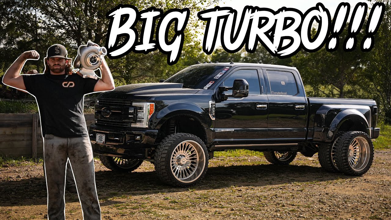 Custom Short Bed Dually Gets Big Turbo!!! - YouTube