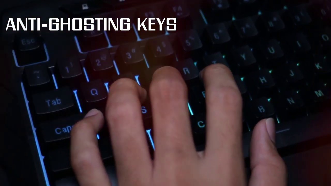 TYLEX X Z55 Multimedia RGB Gaming Backlit Keyboard - YouTube