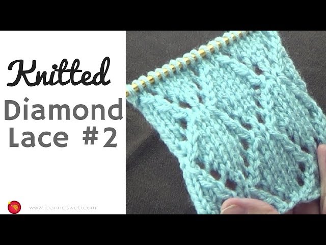 Diamond Shaped Knitting Pattern