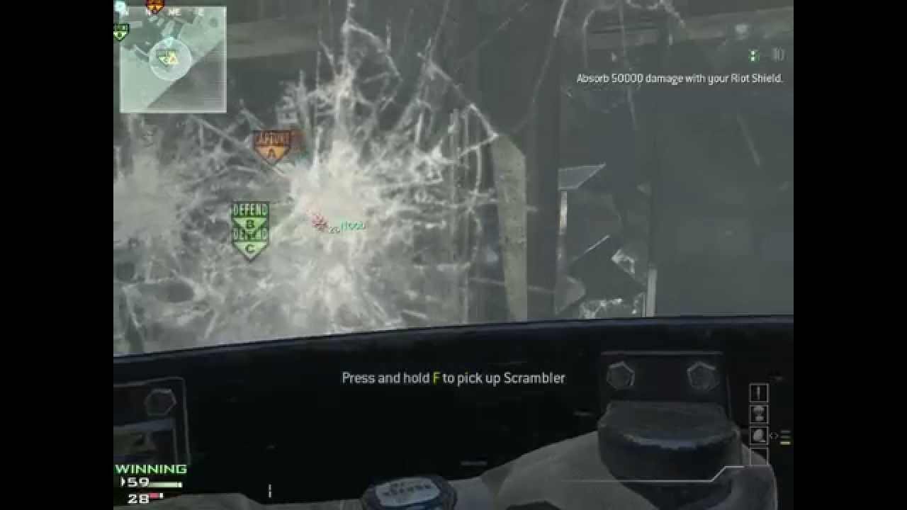 MW3 Riot Shield - YouTube