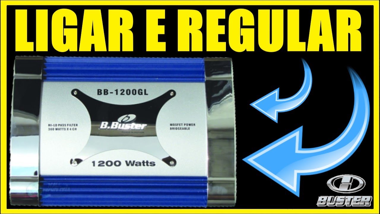 COMO INSTALAR E REGULAR MÓDULO B.BUSTER BB-1200GL #ALANROD - YouTube