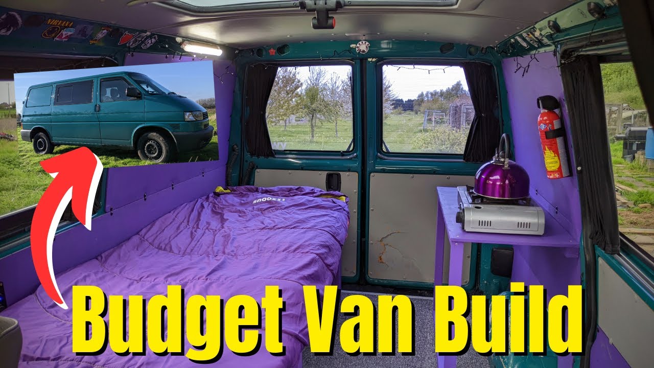 Budget DIY Campervan Conversion Build | VW T4 Van Camper - YouTube