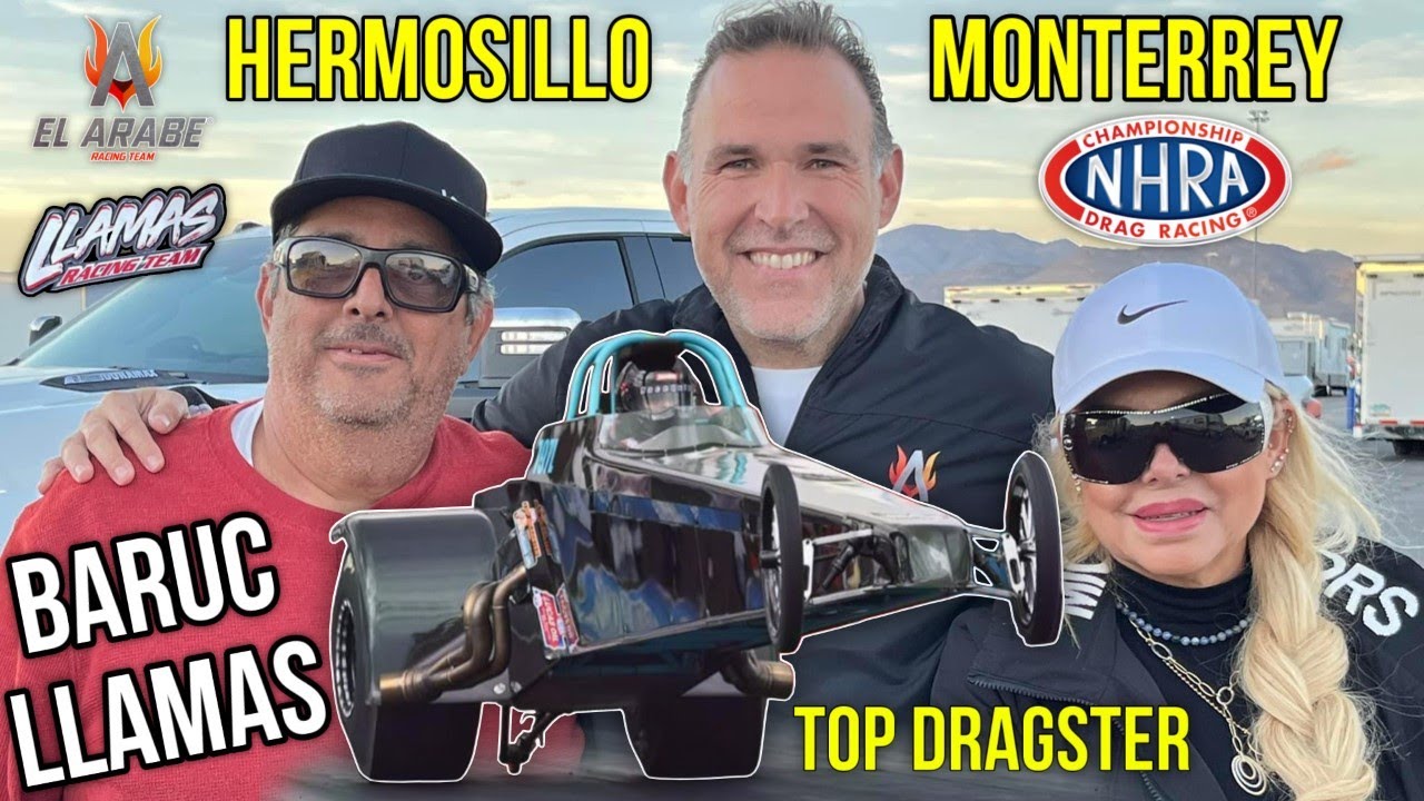 En la NHRA desde LAS VEGAS con BARUC LLAMAS y su TOP DRAGSTER - YouTube