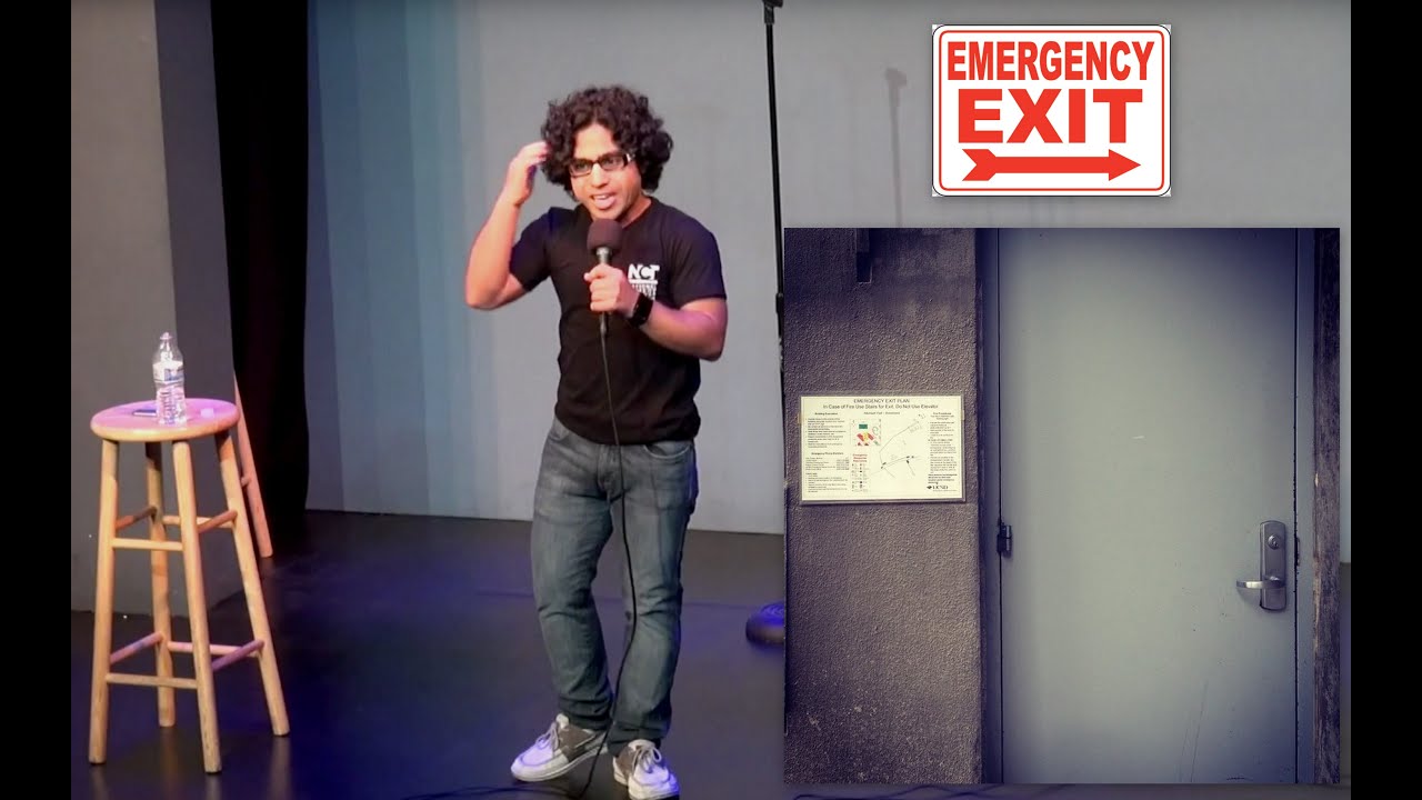 Emergency Exit Plan (Stand up comedy) - YouTube