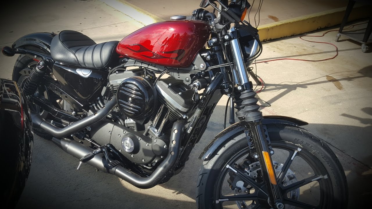 Part 1: Harley-Davidson Iron 883 (Demo Ride) - YouTube