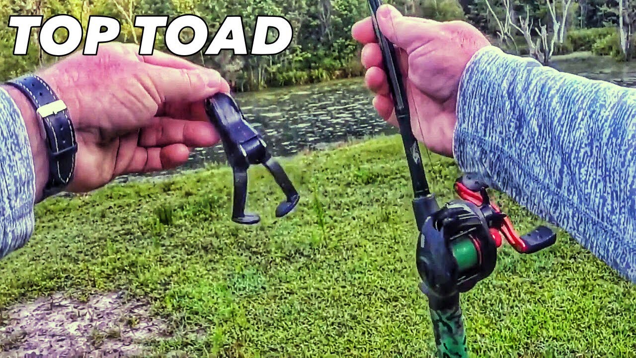 Stanley Ribbit Top Toad Bank Fishing - YouTube