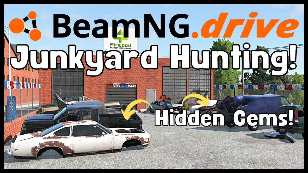 JUNKYARD HUNTING for PROJECT CARS! || BeamNG.drive - YouTube