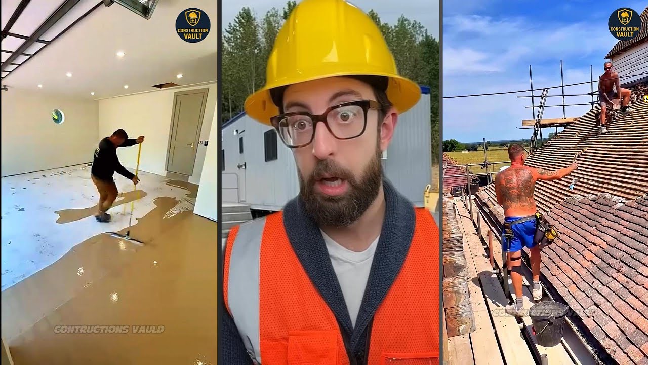 Construction Hacks & Worker Skills Compilation - EP06 🔨 👷😲 - YouTube