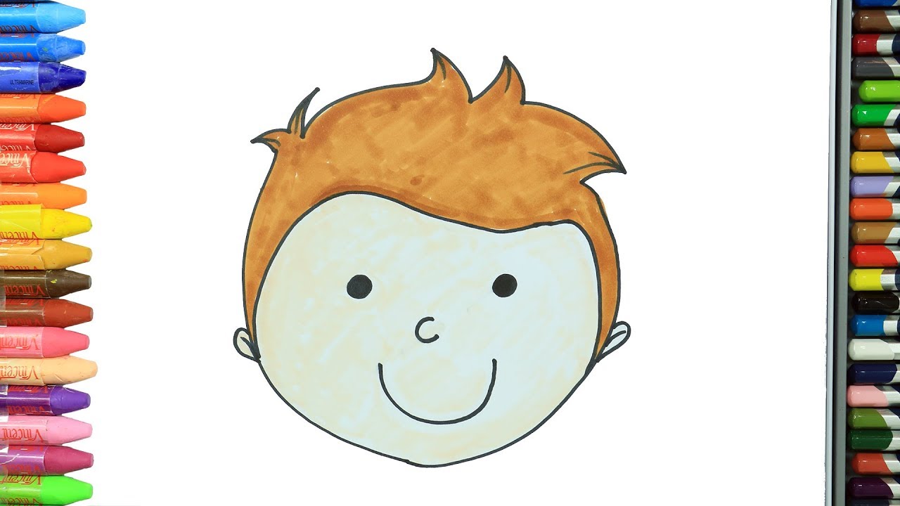 How to draw Boy | Colors | Drawing and Painting | How to color ...