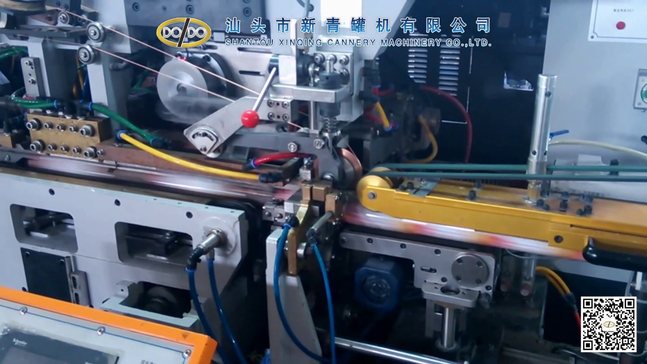 High Speed Can Making Machine for 3-piece Cans - YouTube