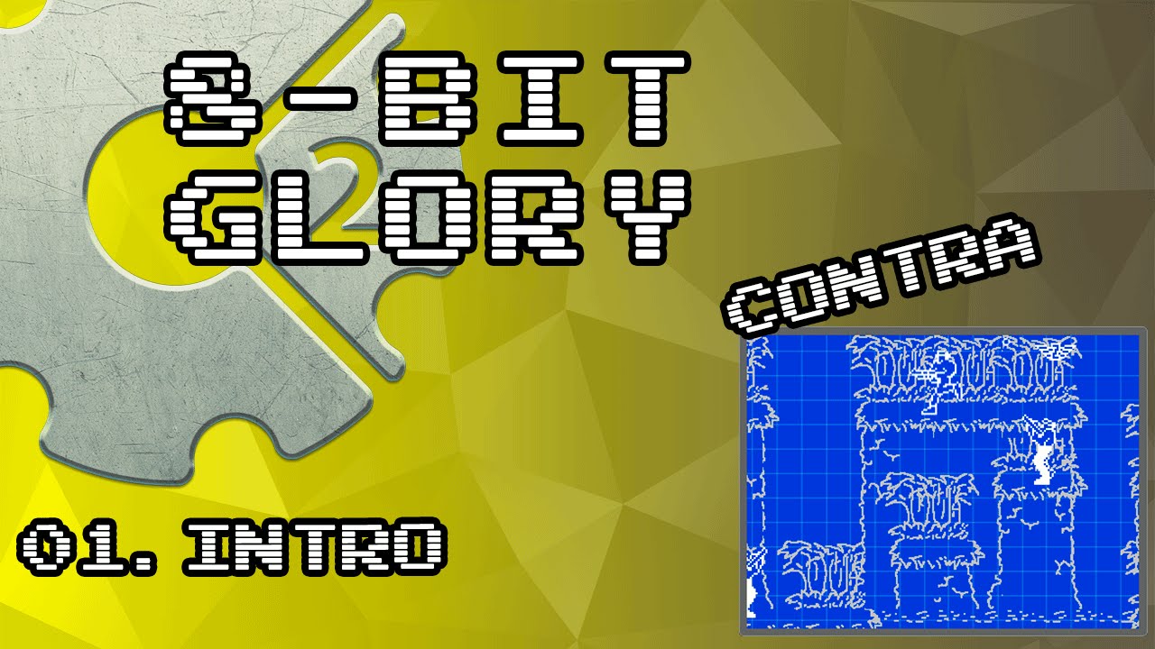 [8-bit Glory]:Contra - 01 Intro - YouTube