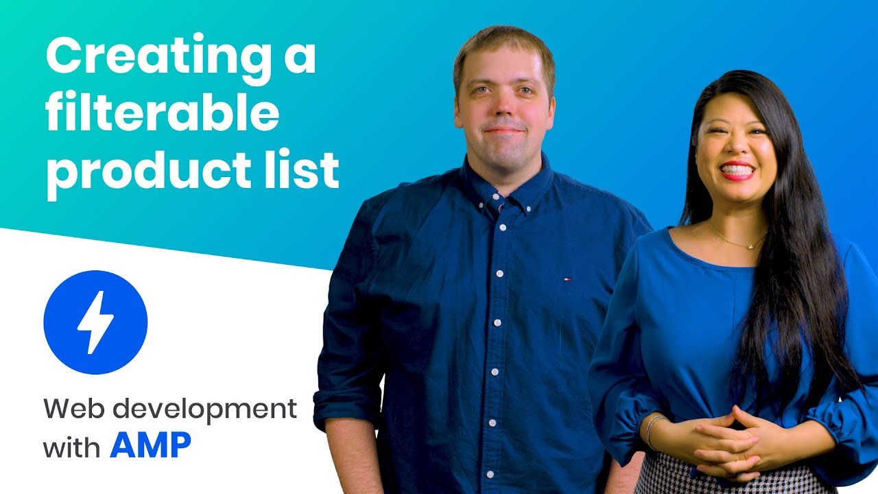 Creating a Filterable Product List (AMP Advanced Course, ep. 10) - YouTube