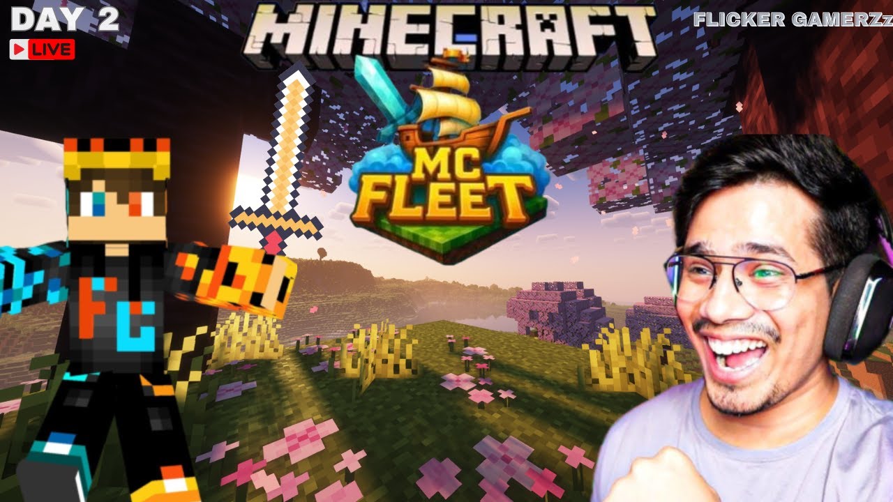 🔥 First Day in MCFleet Server! MCFLEET @GamerFleet Minecraft Survival ...