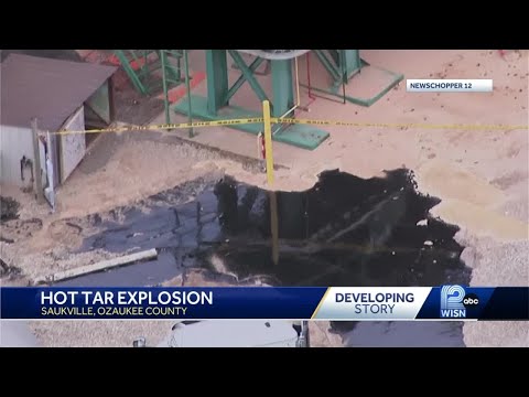 Man sprayed with hot oil in industrial accident in Ozaukee County - YouTube