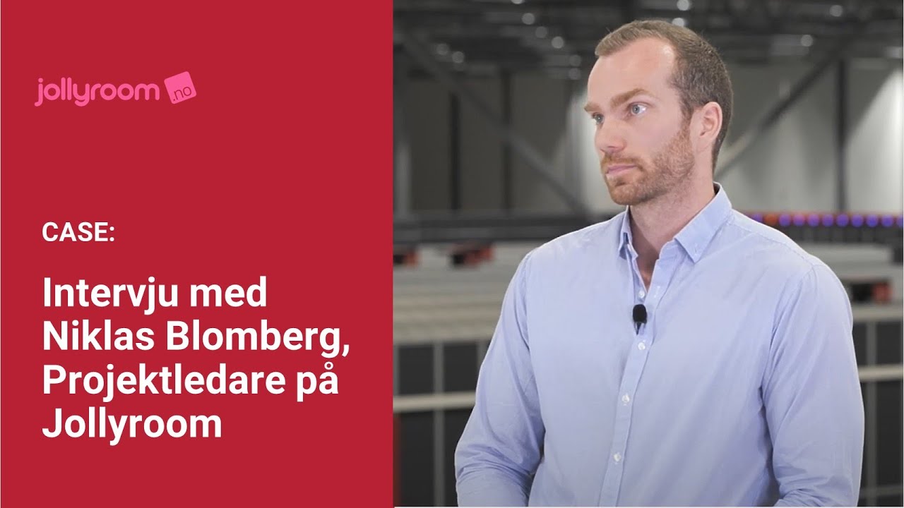 Intervju med Niklas Blomberg, Projektledare på Jollyroom | SE - YouTube
