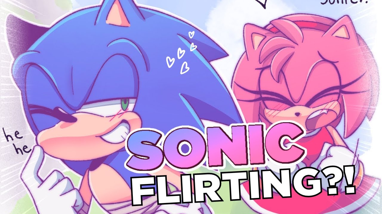 SONIC FLIRTING?! (Sonic Frontiers Comic Dub) - YouTube
