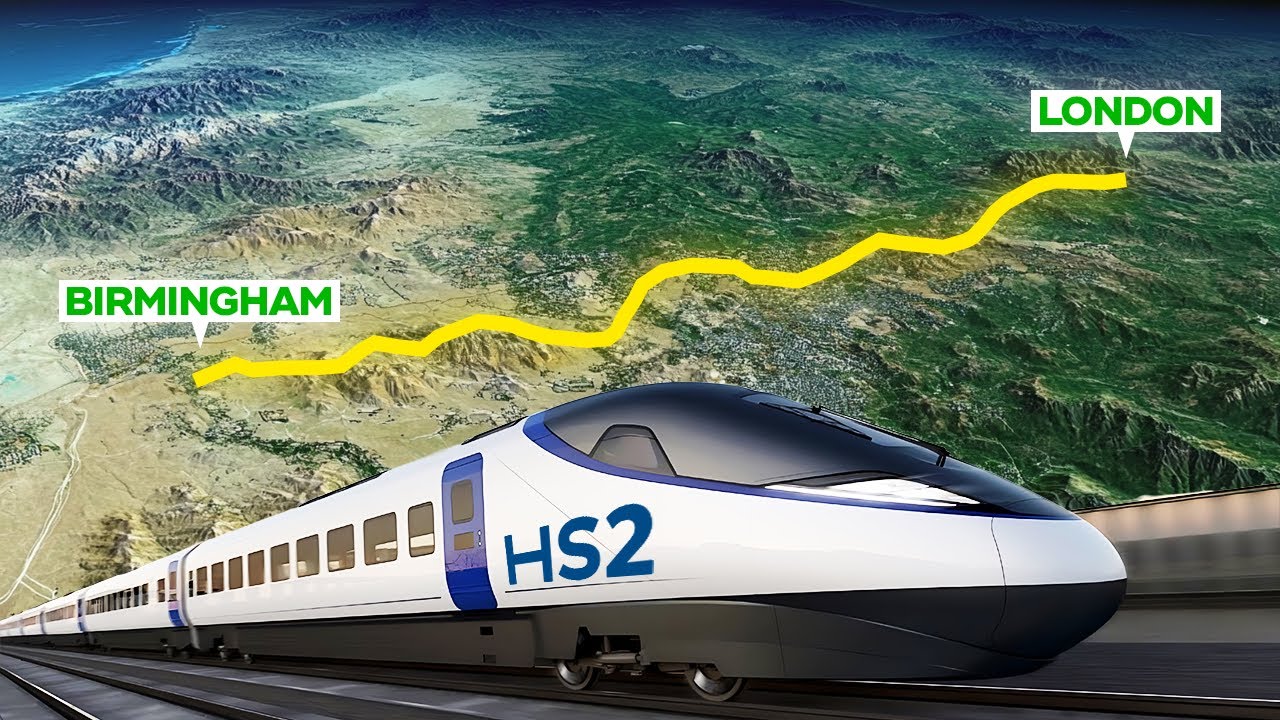 Inside Britain's Controversial £62BN HS2 Railway Project (UPDATE) - YouTube