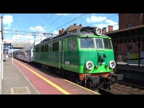 Pociągi na stacji Skierniewice w tym Ludmiła Oxaru, Zielona 052 na Lubomirskim 21.5.2024 - YouTube
