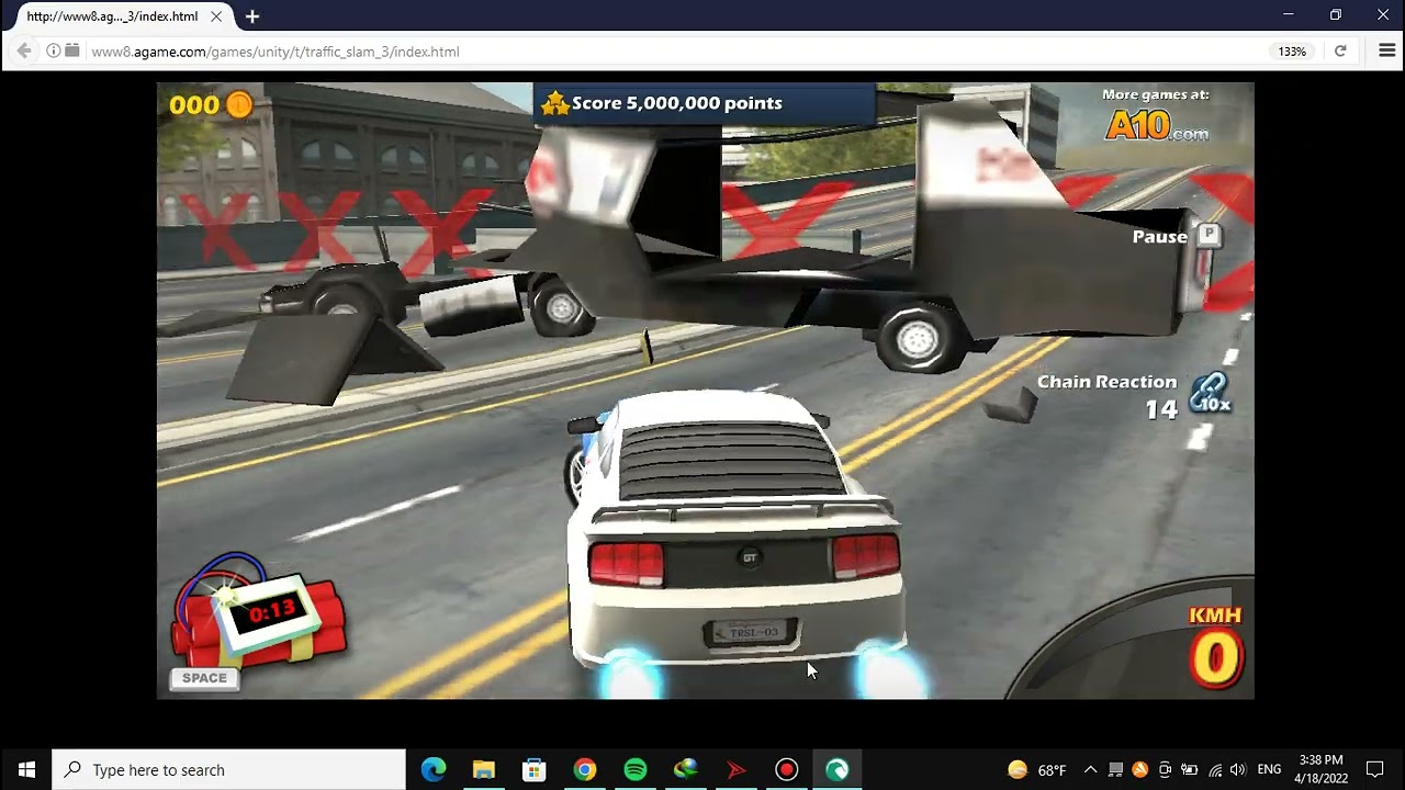 traffic slam 3 gameplay flashpoint - YouTube