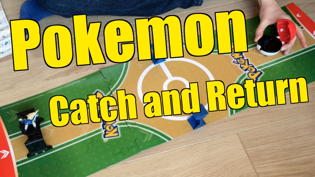 Pokemon Catch and Return Toy from Nintendo - YouTube
