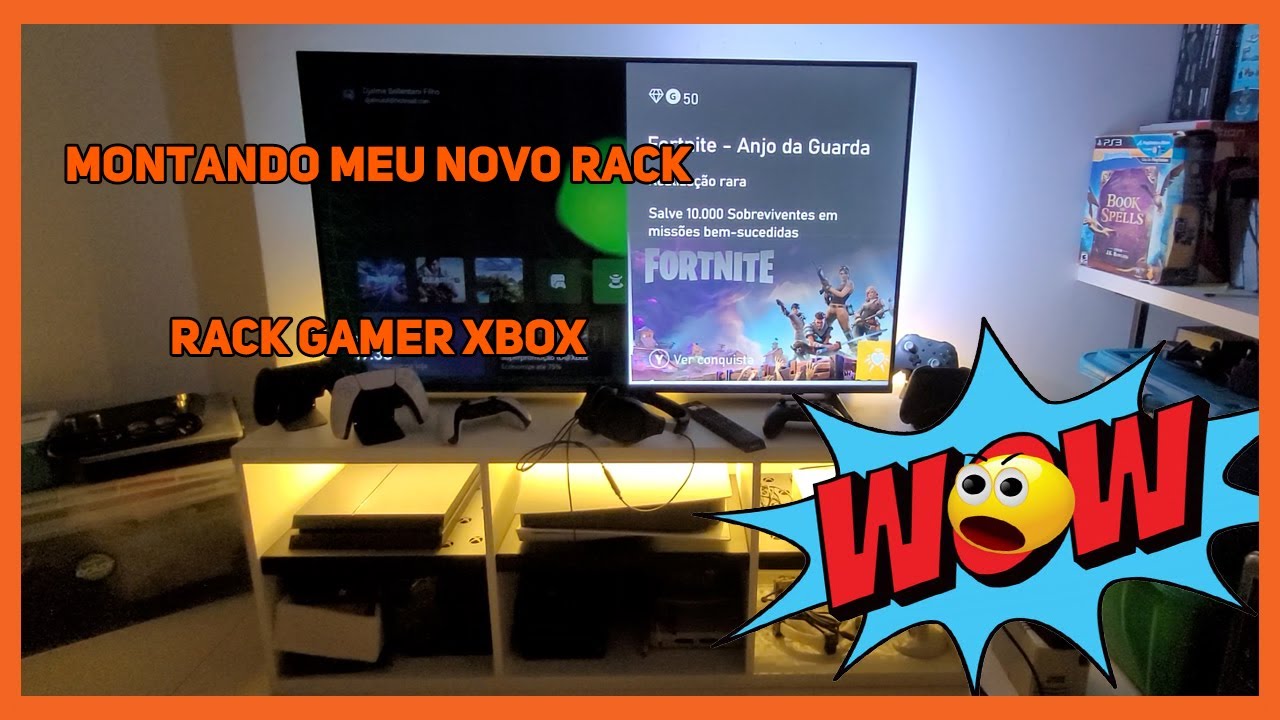 Rack Gamer Xbox Playstation - YouTube