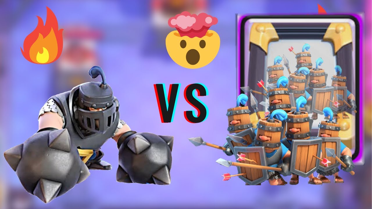 Infinite Royal recruits VS Mega Knight | CLASH ROYALE - YouTube