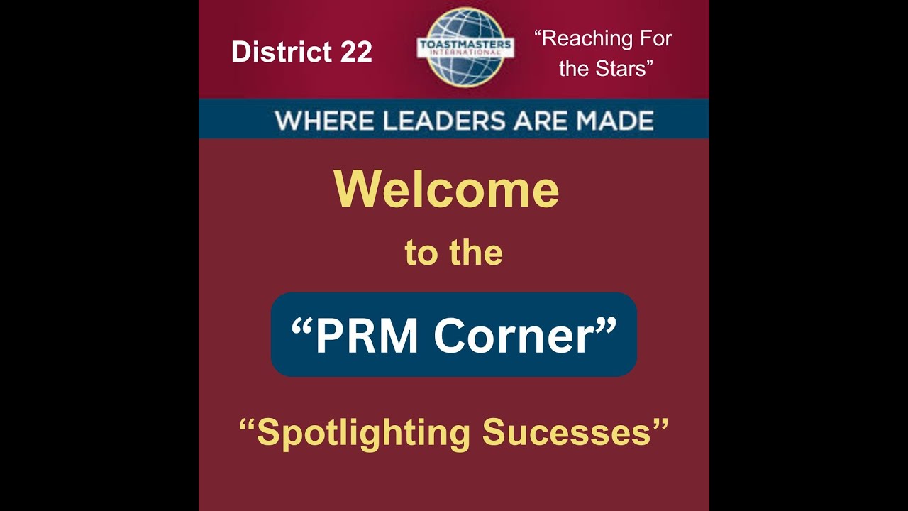 D22 PRM Corner Interview with Region 3 Advisor Jamie Pickering, DTM ...