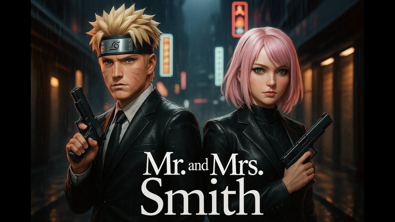 Naruto & Sakura: Mr. and Mrs. Smith Go Global (A.I. Fan Edit)#long ...
