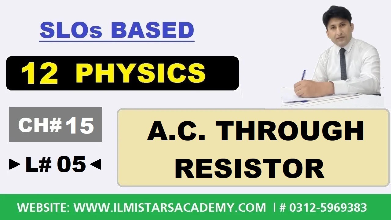 A.C Through Resistor Class 12 Physics Chapter 15 - YouTube