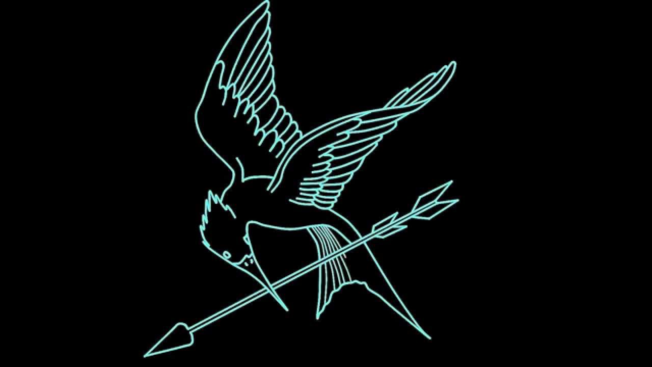 Mockingjay Drawing - Hungergames - YouTube