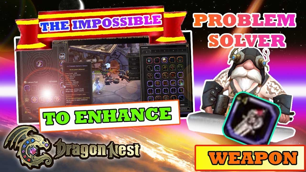 Enhancing A Problem Solver Sword(A Weapon That Is Impossible To Enhance ...