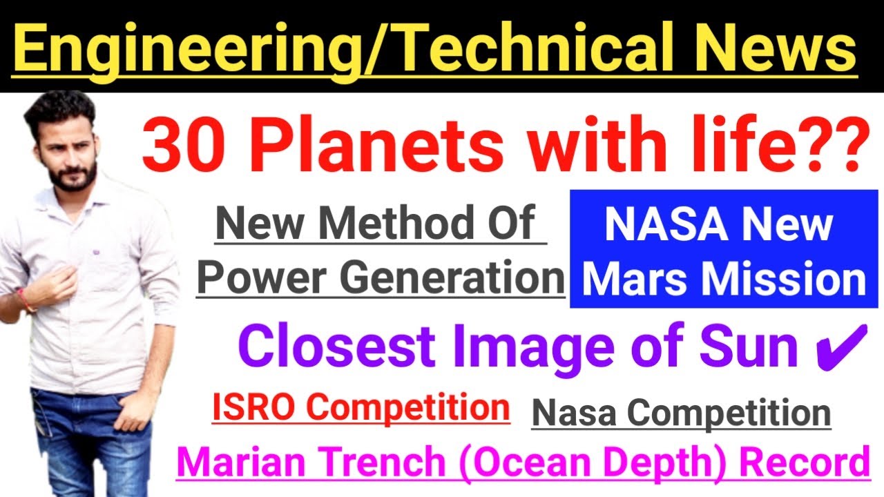 Science Updates (Technical) || Nasa New Mission/ISRO Competition//New ...