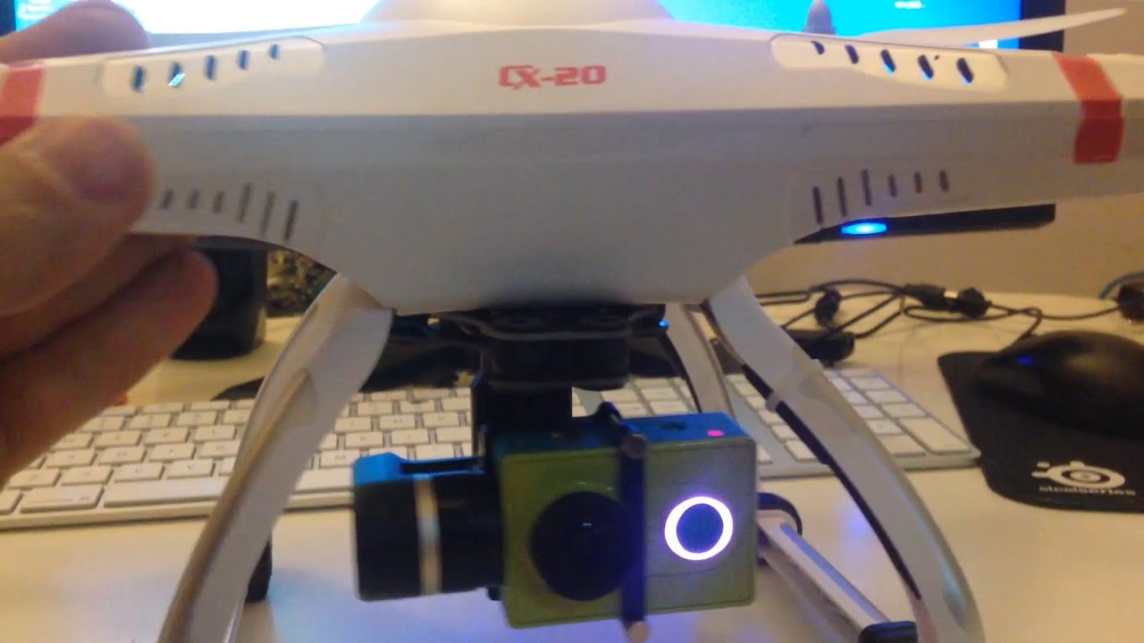 Feiyu Tech Mini 2d Gimbal Xiaomi Yi Cx 20 ( Quanum Nova ) - YouTube