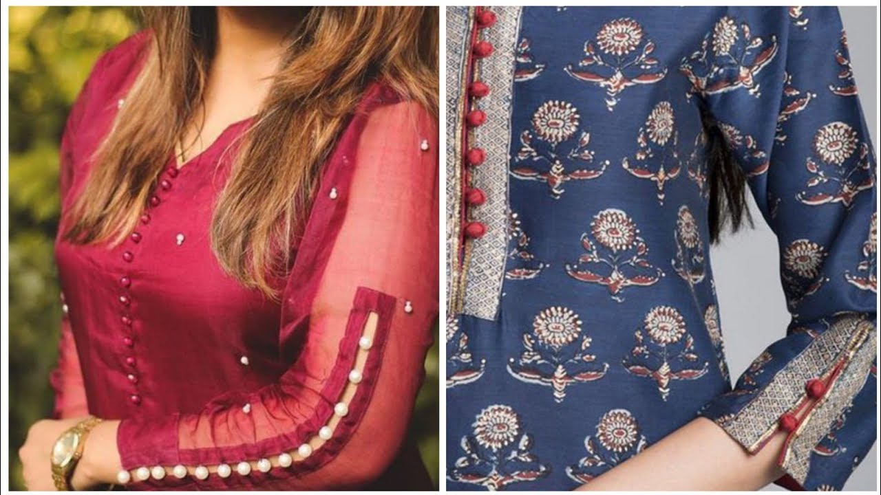 Beautiful sleeve design #sleevesdesign #mumtazdailyupdate - YouTube