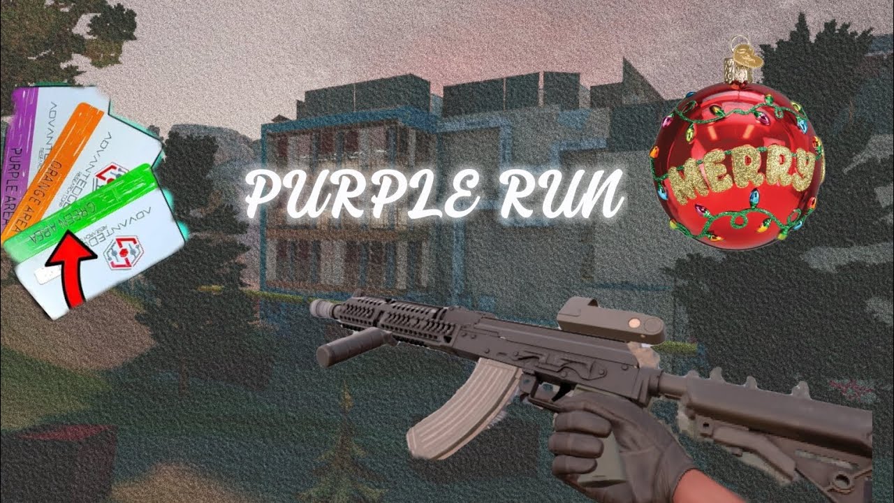 purple run plus island raid - YouTube