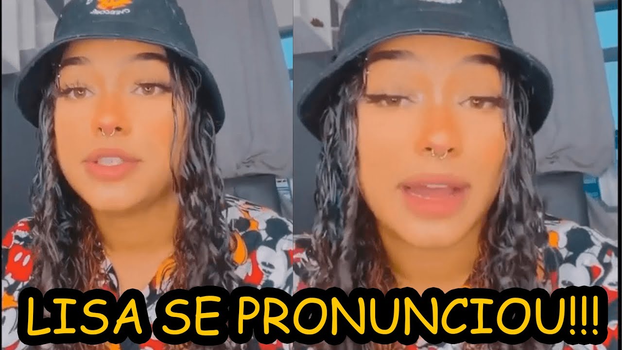 LISA SE PRONUNCIA E PEDE DESCULPA PARA DUDA REIS E SE DIZ ARREPENDIDA E ...
