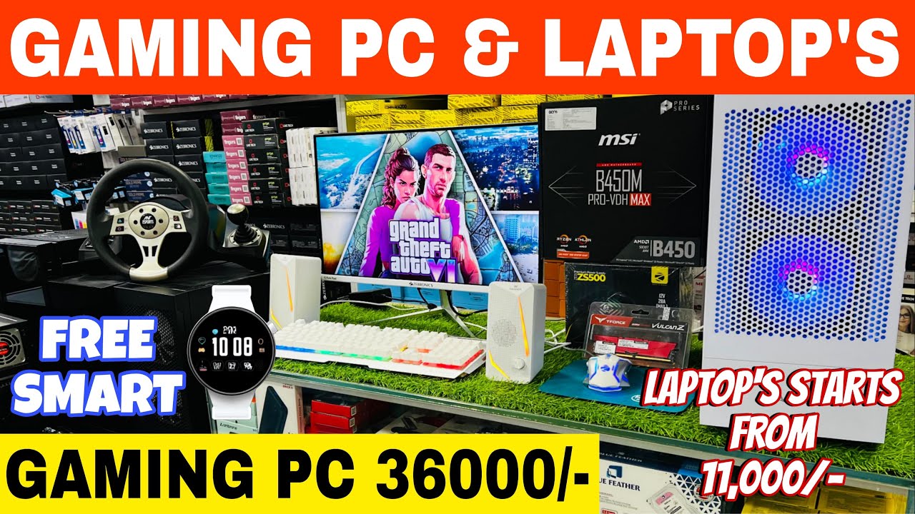 💥🤯Budget PC Build For Just ₹8500/- | Laptpos Starts From 11,000 ...