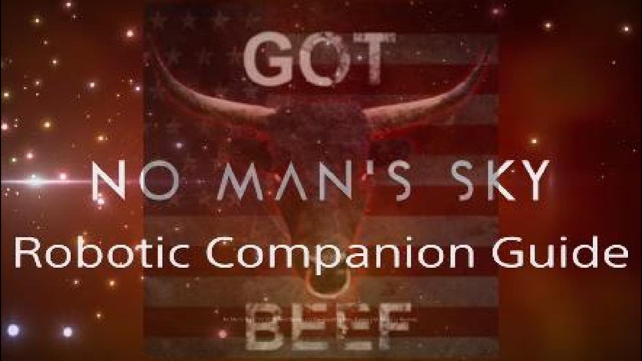 No Man's Sky - The Robotic Companion Guide - YouTube