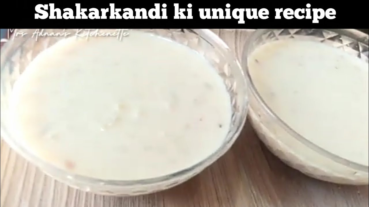 Shakarkandi unique recipe || Sweet potato winter special recipe # ...