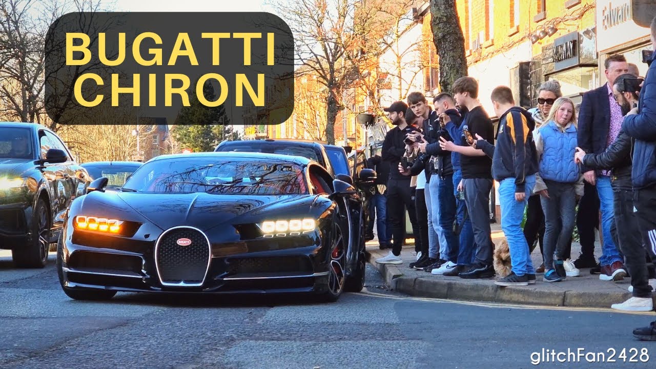 Lord Aleem's Bugatti Chiron in Alderley Edge - YouTube