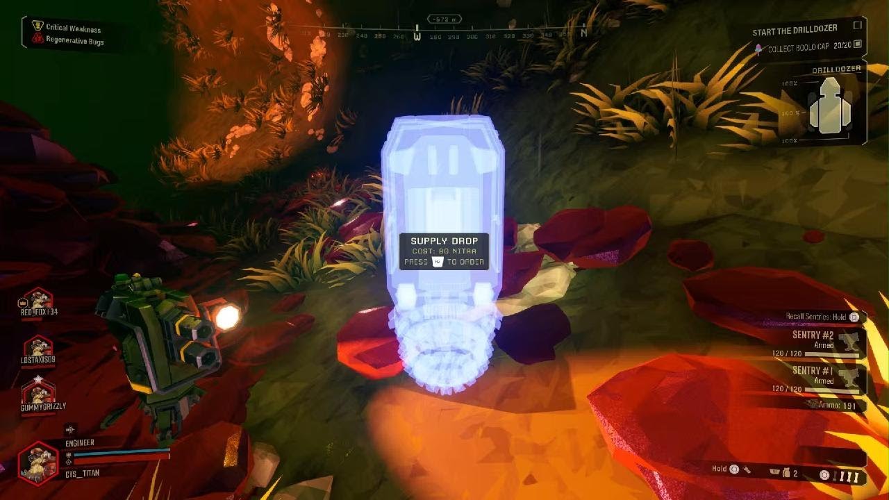 4 little red men beat up a rock and steal a head - YouTube