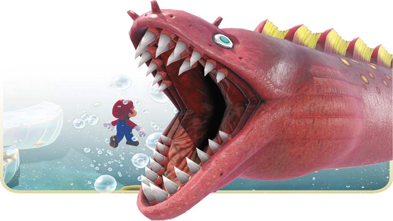 Evolution of - Maw-Ray in Super Mario Games - YouTube